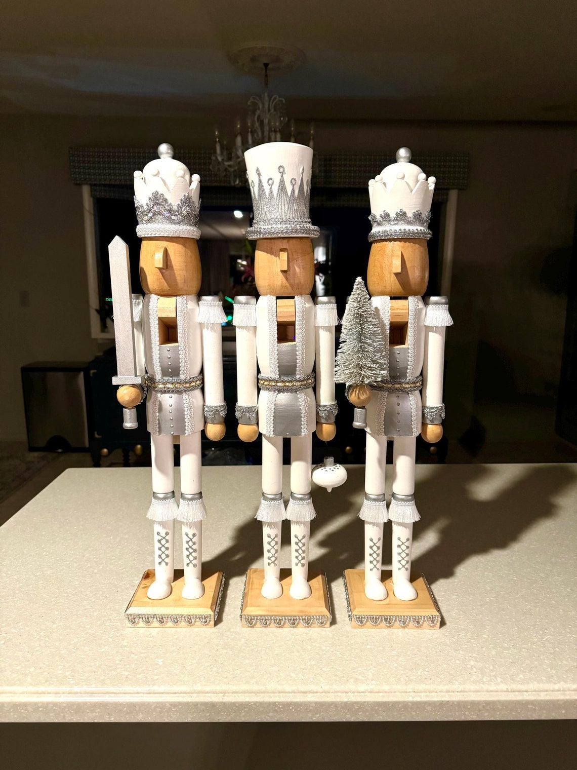 Black + White Collection - Hand Painted Wood Nutcrackers (custom ...