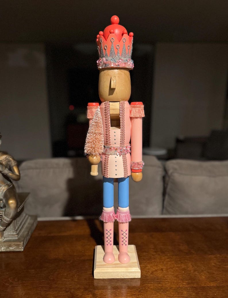 Candy Collection - Hand Painted Wood Nutcrackers (custom Nutcracker, Christmas Gift, Wooden ...