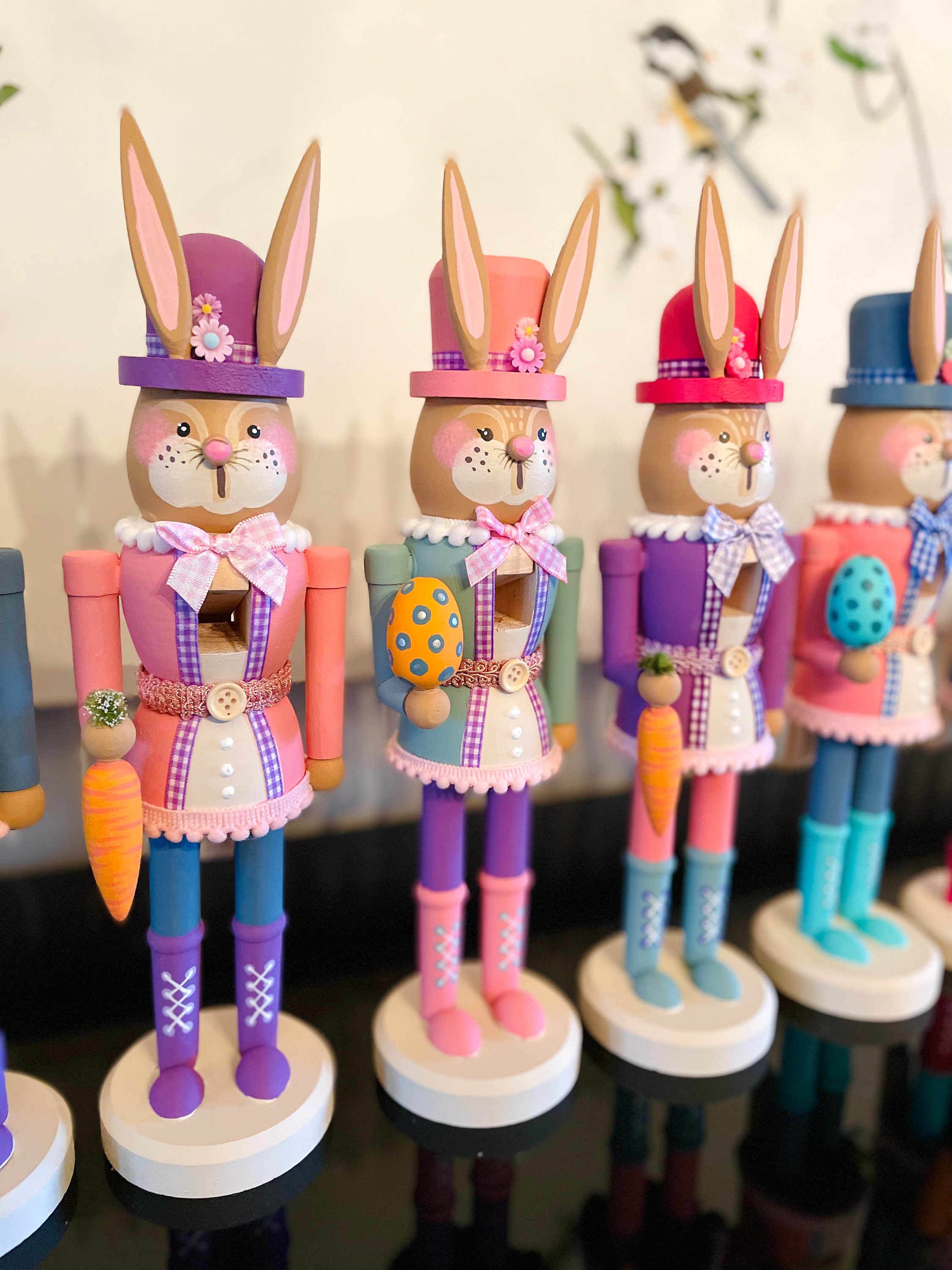 Easter Bunny / Rabbit Nutcracker 15 - Etsy