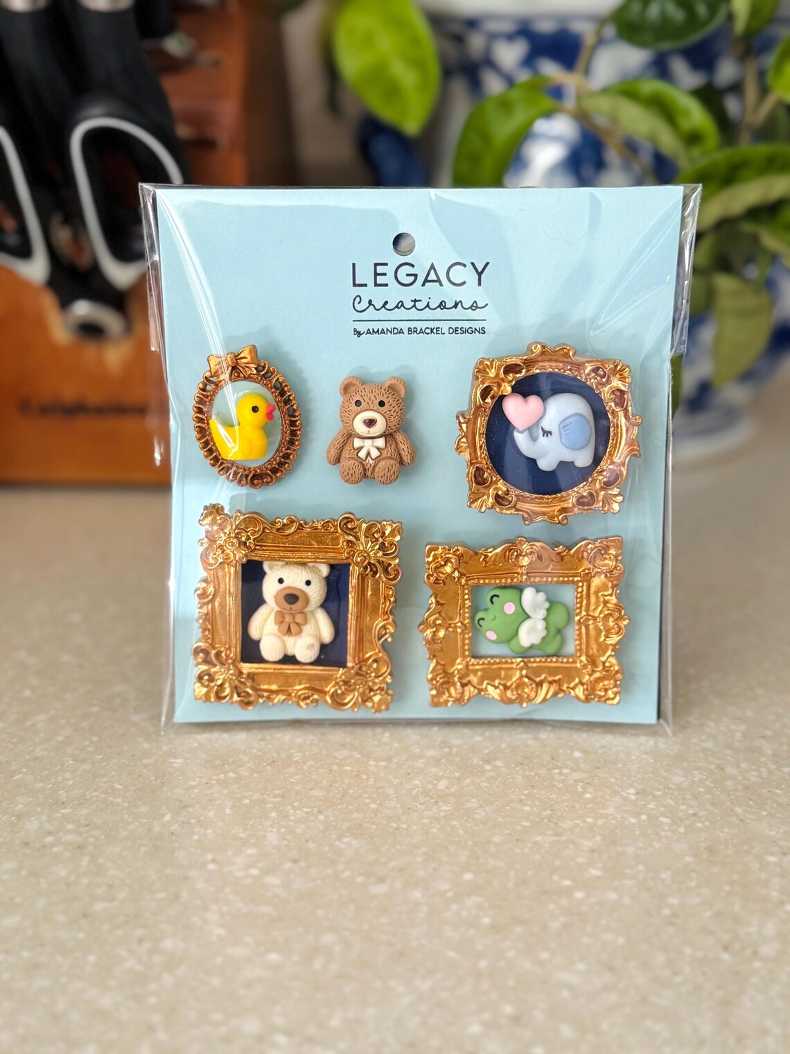 Baby Themed Magnet Sets (teddy Bear, Elephant, Rubber Ducky ...