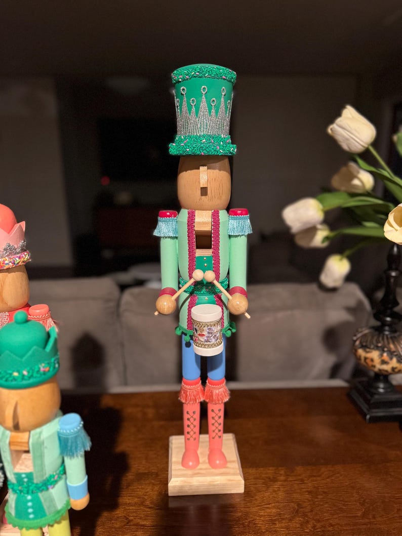 Candy Collection - Hand Painted Wood Nutcrackers (custom Nutcracker, Christmas Gift, Wooden ...