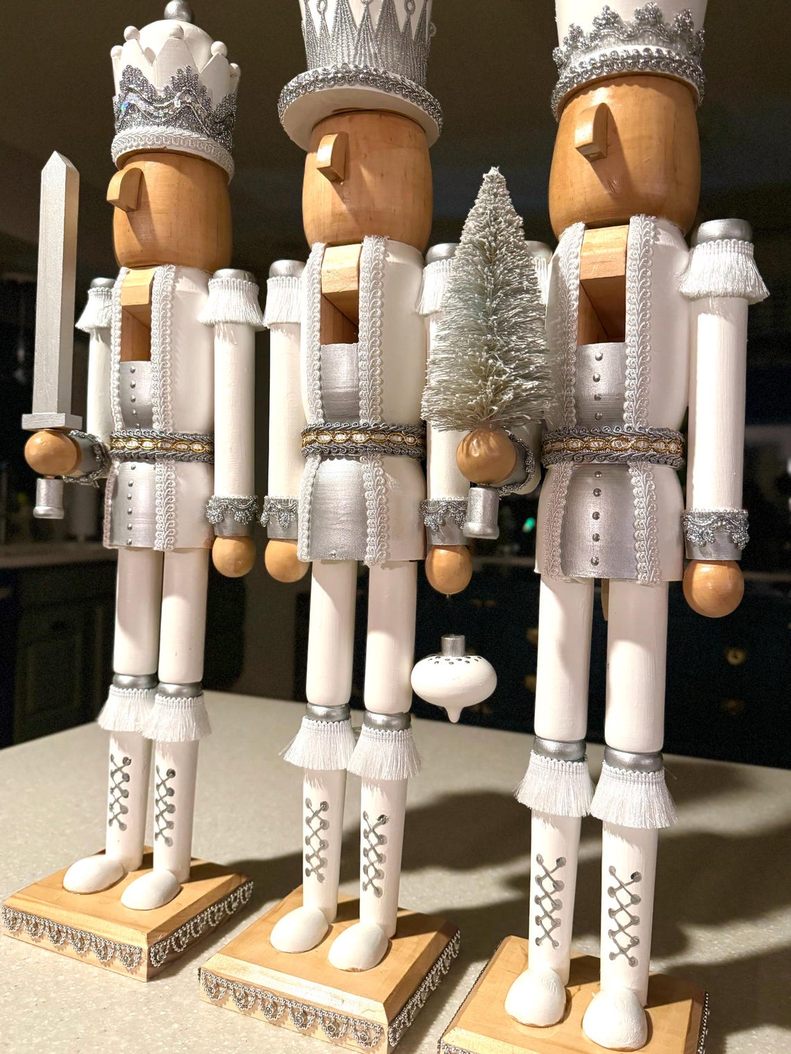 Black + White Collection - Hand Painted Wood Nutcrackers (custom ...