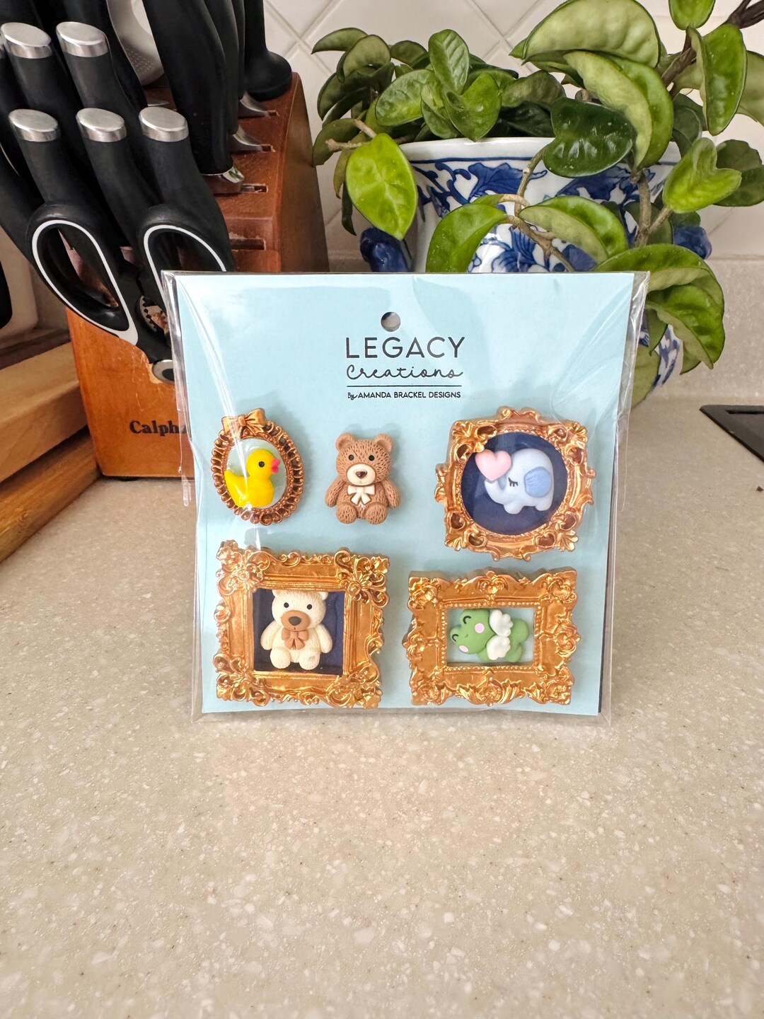 Baby Themed Magnet Sets (teddy Bear, Elephant, Rubber Ducky ...