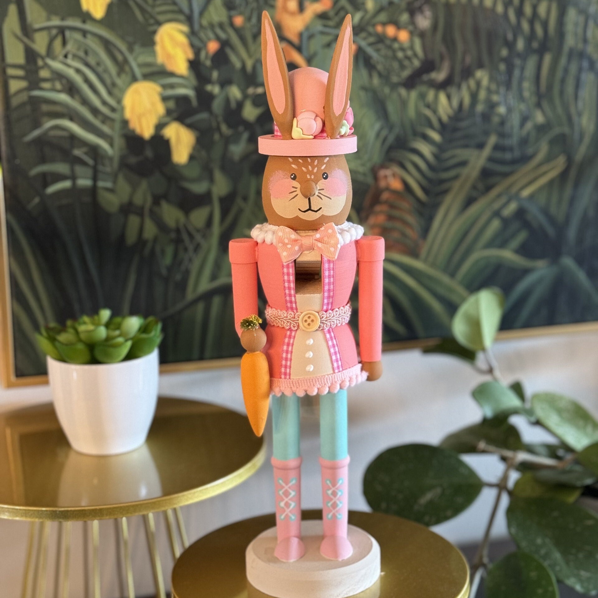 Easter Bunny / Rabbit Nutcracker 15 - Etsy