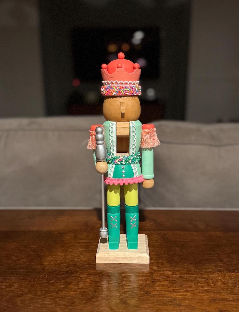 Candy Collection - Hand Painted Wood Nutcrackers (custom Nutcracker, Christmas Gift, Wooden ...