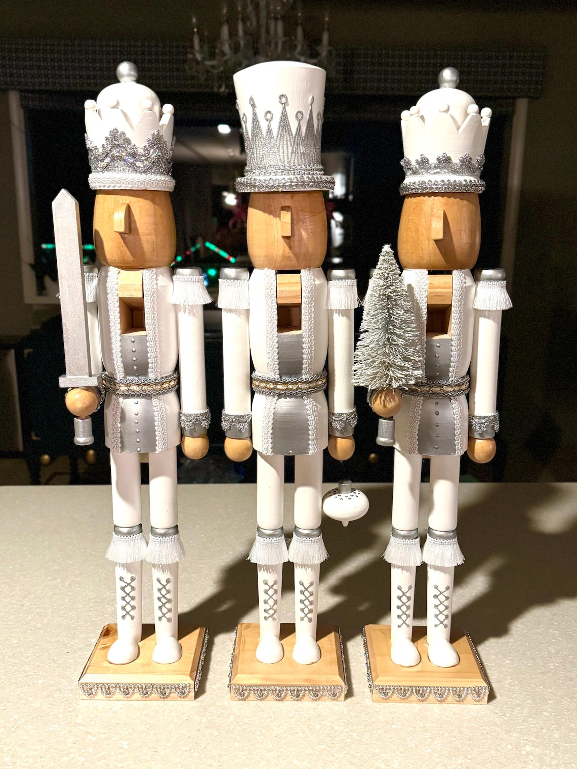 Black + White Collection - Hand Painted Wood Nutcrackers (custom ...