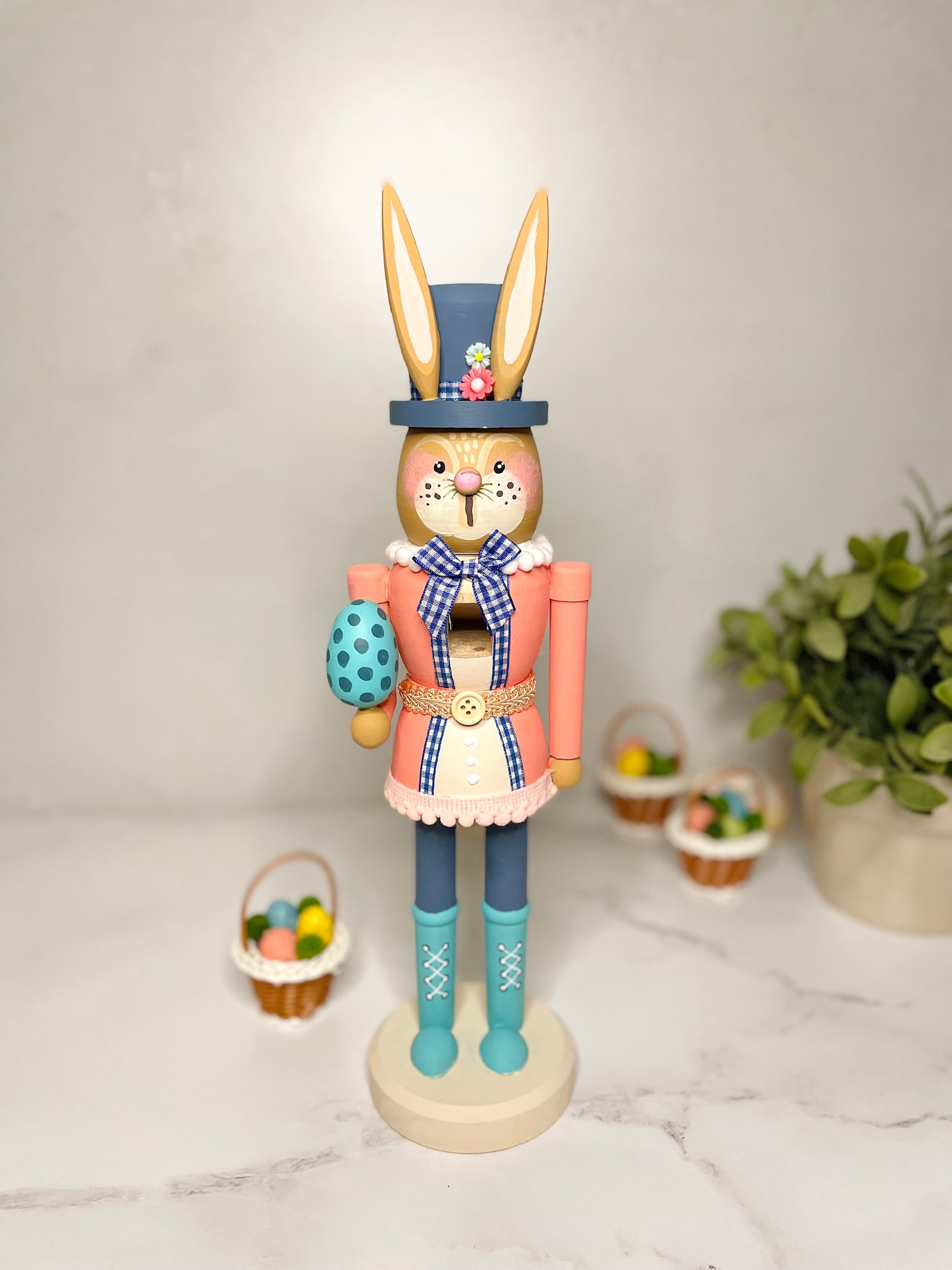 Easter Bunny / Rabbit Nutcracker 15 - Etsy