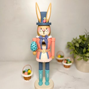 Easter Bunny / Rabbit Nutcracker 15 - Etsy
