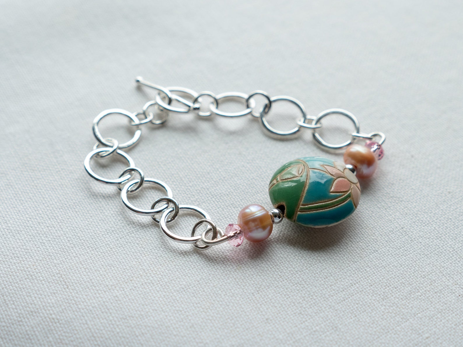 Fine Silver Bracelet Boho Jewelry Bohemian Jewelry Silver - Etsy