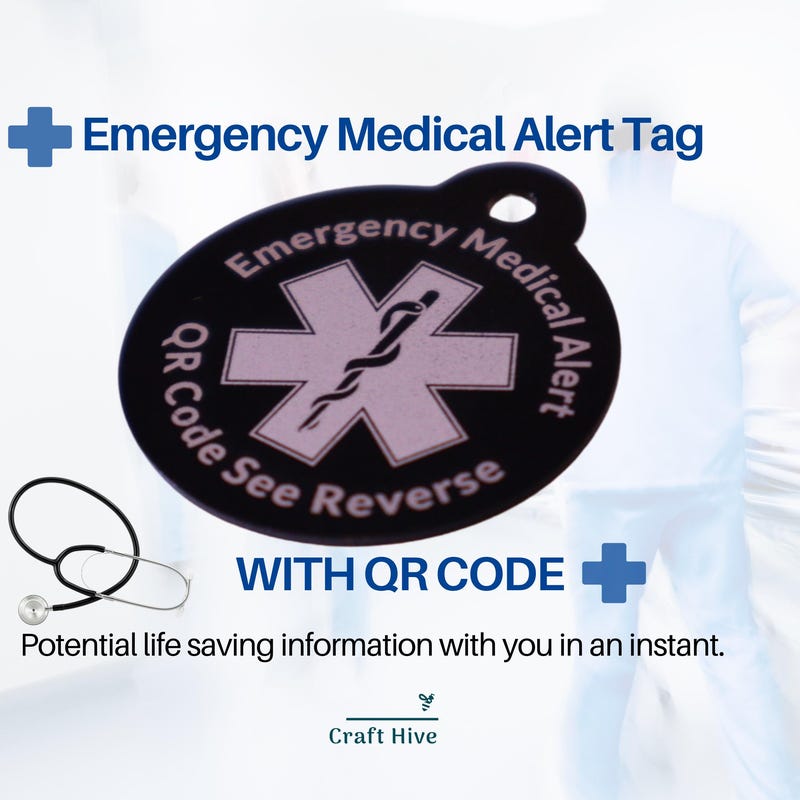 Medical Alert Tag - Etsy