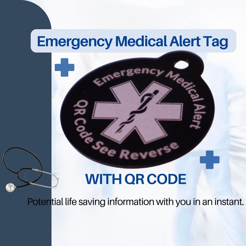 Medical Alert Tag - Etsy