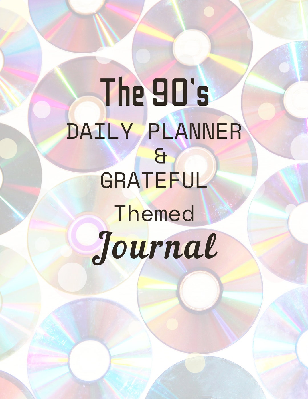 The 90's Daily Planner & Grateful Themed Journal - Etsy