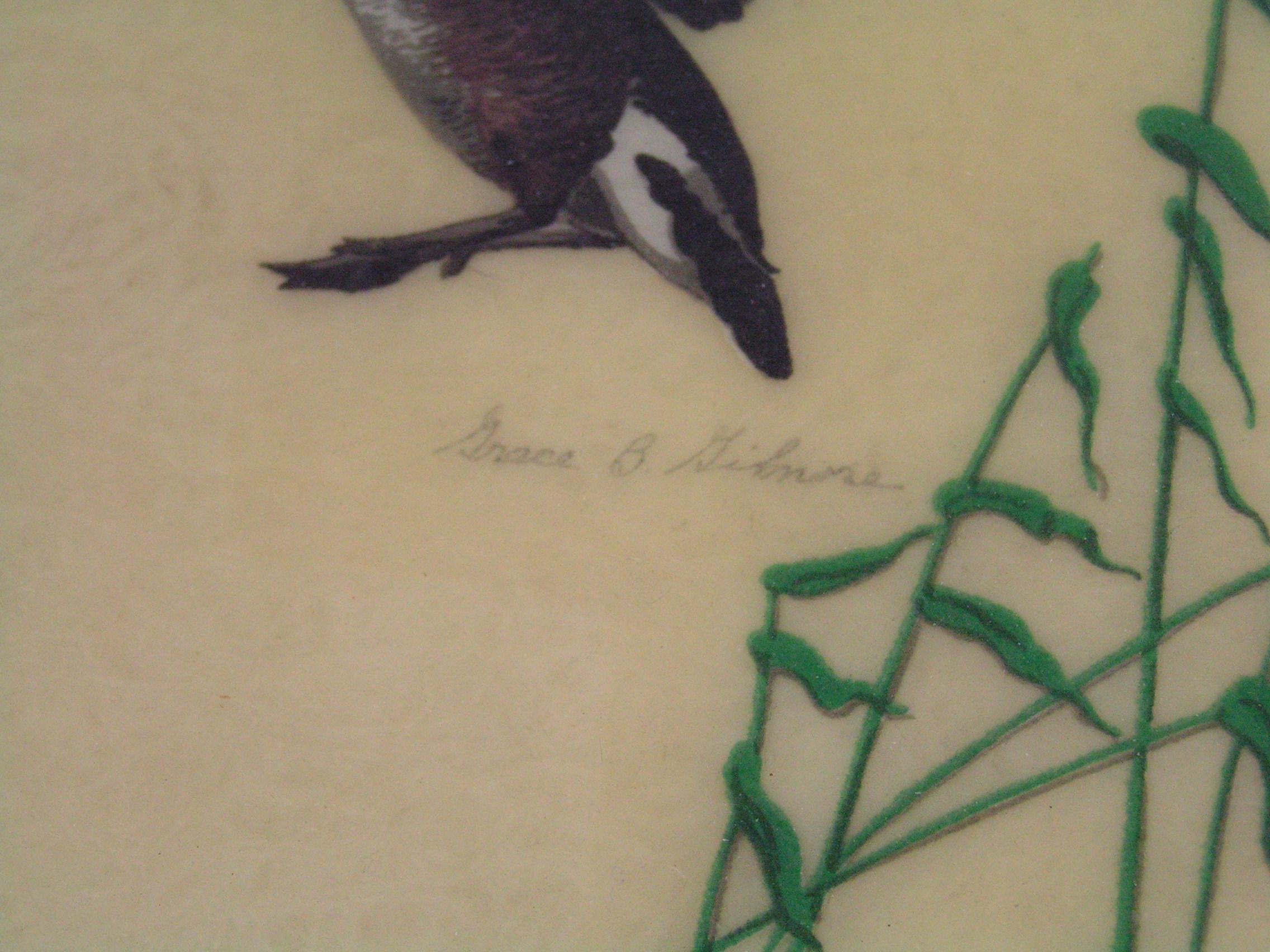 Vintage 60s Signed Bacova Guild Canadian Geese on Fiberglass Lid 2 ...