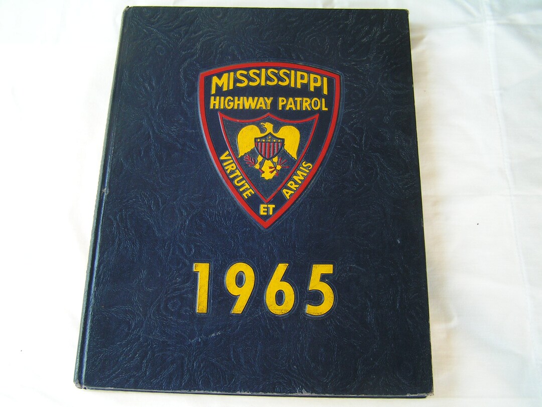 1965 Mississippi State Highway Patrol Yearbook Troop History Photos - Etsy