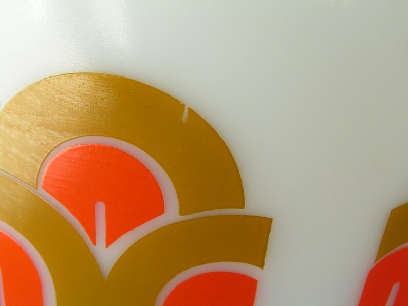 Vintage PYREX Fish Scales Arches 1971 Tab Handle Mixing Bowl ...