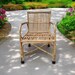 Indian Handicraft Bamboo Cane Furniture Garden Chair, Outdoor Patio ...