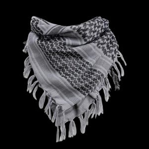 Camel Keffiyeh With 2 Side Tassels Soft Cotton Scarf Palestine Style ...