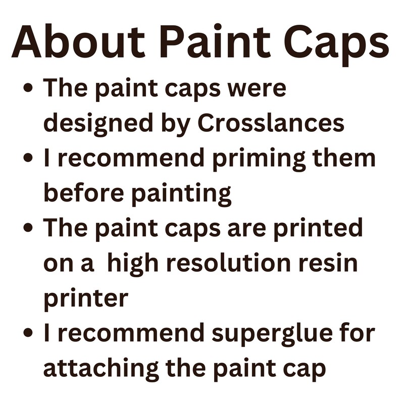 Steampunk Gear Paint Cap Topper Color Swatch for Contrast Speed Paint ...