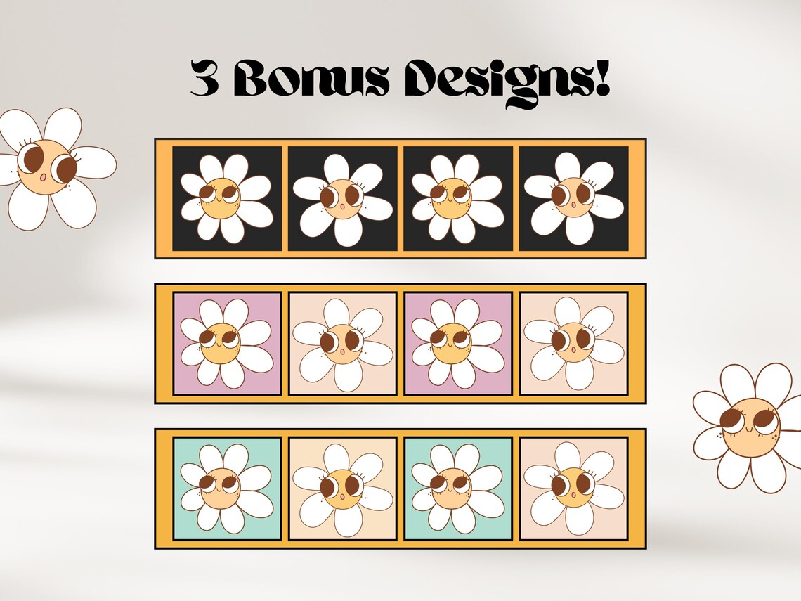 Classroom Bulletin Board Borders, Pastel Groovy Classroom Decor ...