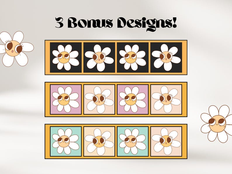 Classroom Bulletin Board Borders, Pastel Groovy Classroom Decor ...