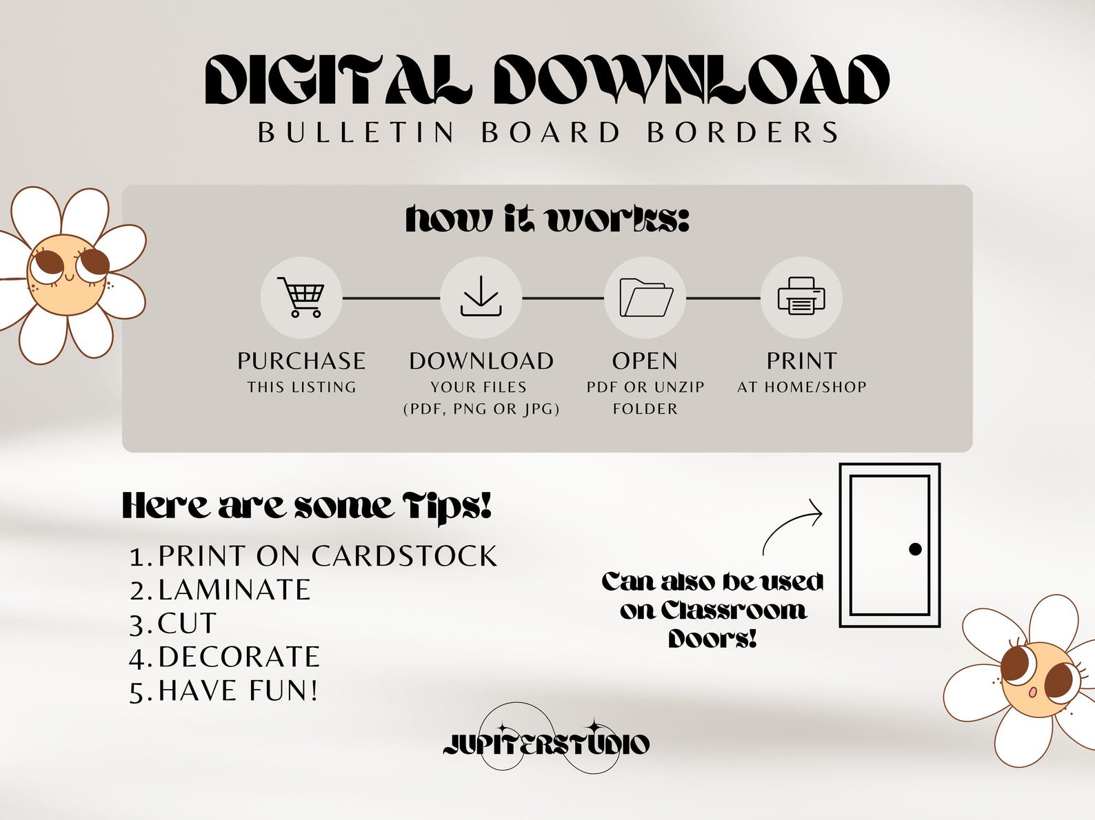 Classroom Bulletin Board Borders, Pastel Groovy Classroom Decor ...