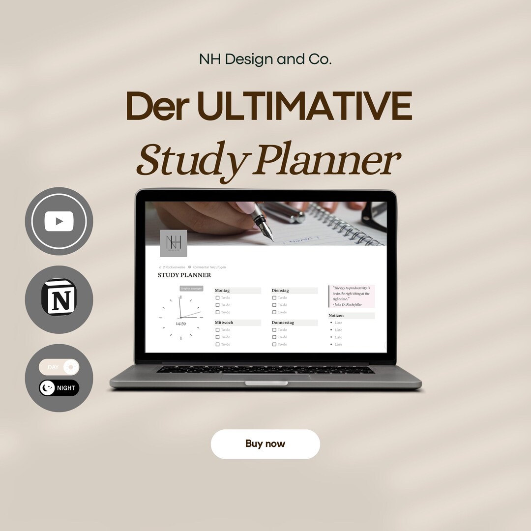 Ultimate Study Planner for Students Notion Template for Organization ...