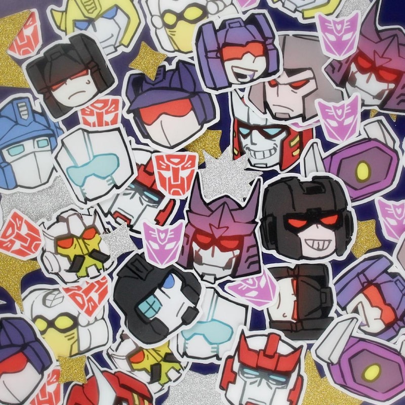 Transformers Sticker - Etsy