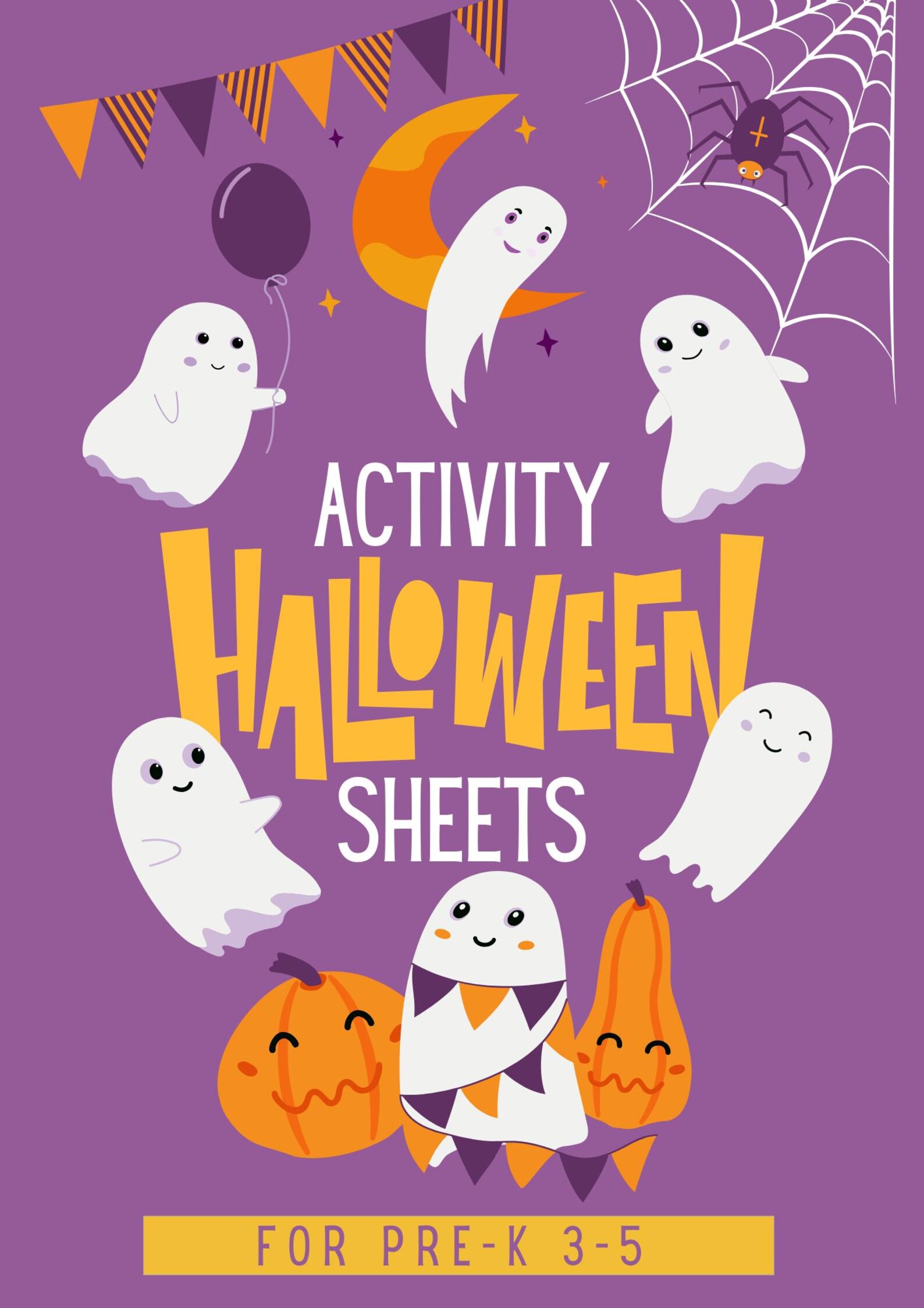 Pre-k Halloween Activity Printout Sheets - Etsy