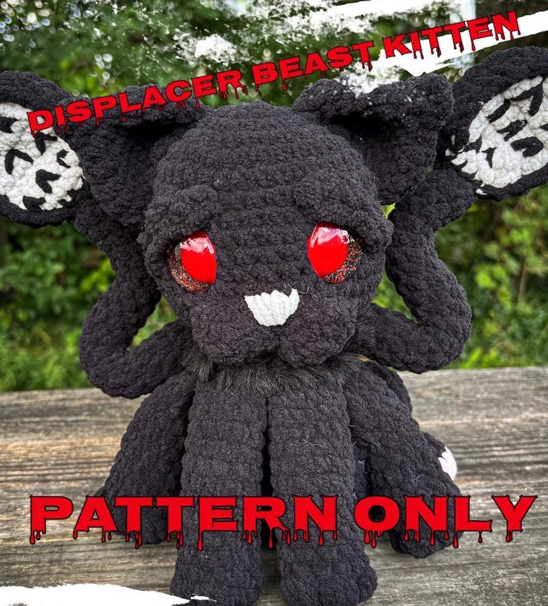 Crochet Displacer Beast Kitten *pattern Only!* - Etsy