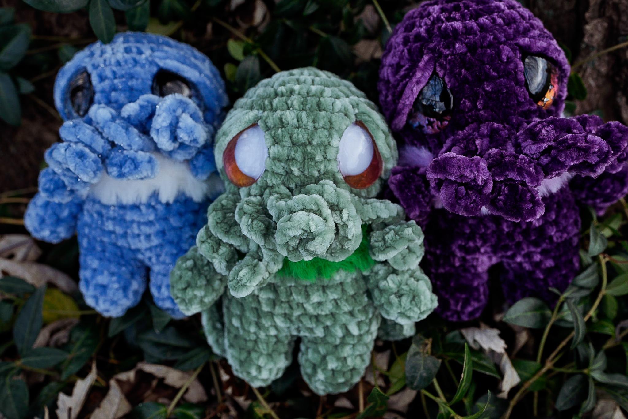 Cute-thulhu Cthulhu Crochet Pattern! *pattern Only!!* - Etsy