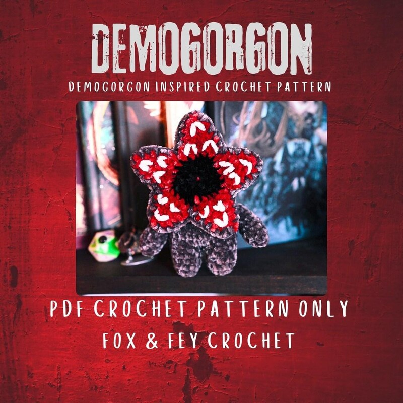 Crochet Demogorgon Patterns - Etsy