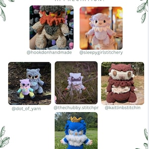 Crochet Owlbear *pattern Only!* - Etsy