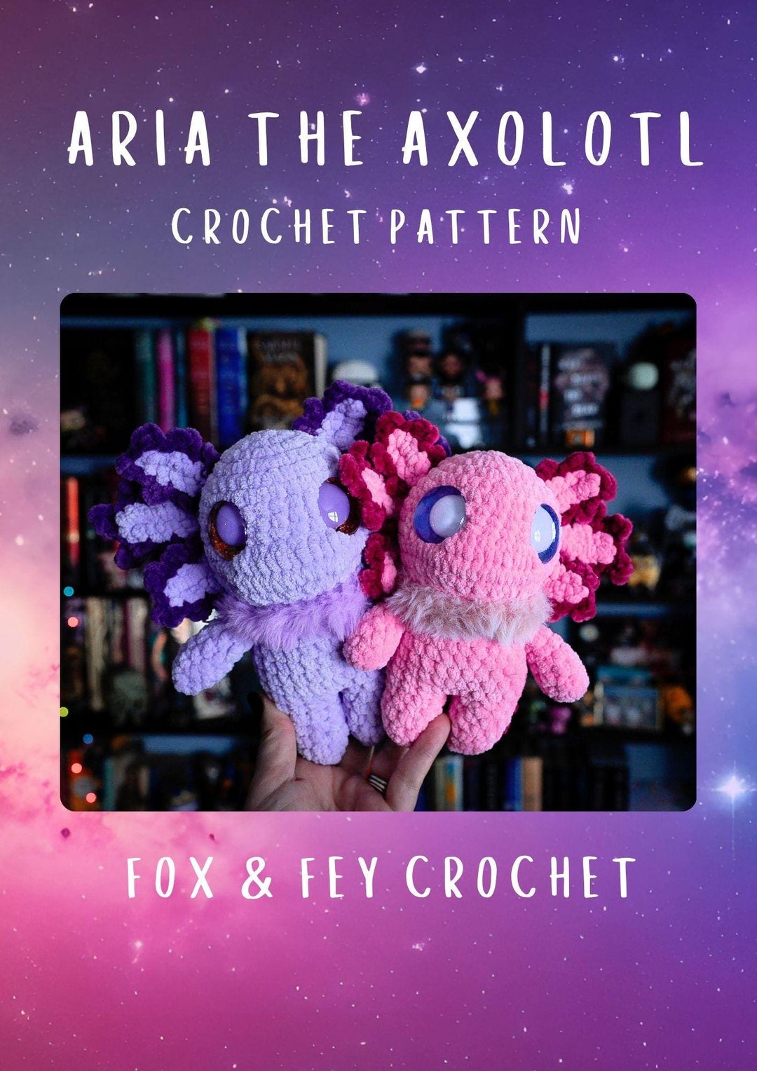 Aria the Axolotl *crochet Pattern Only! - Etsy