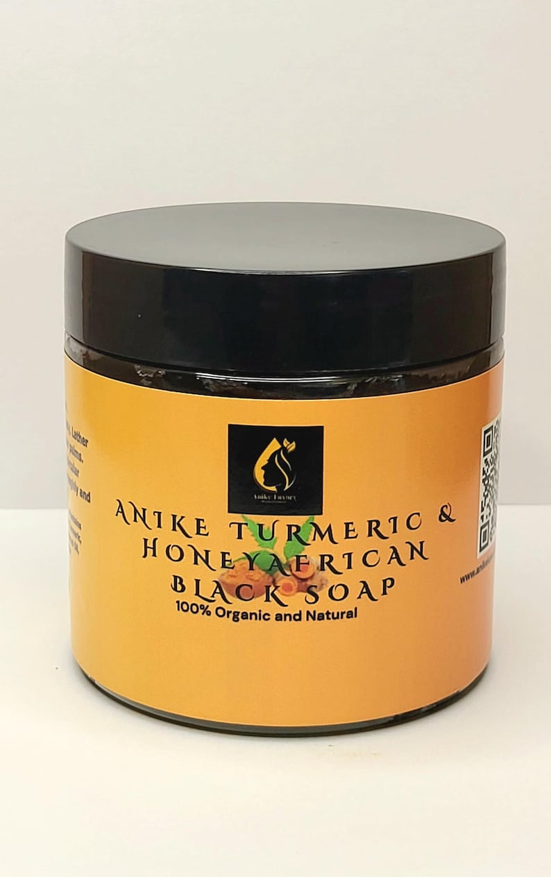 African Black Soap |turmeric African Black Soap Paste |face & Body Wash ...