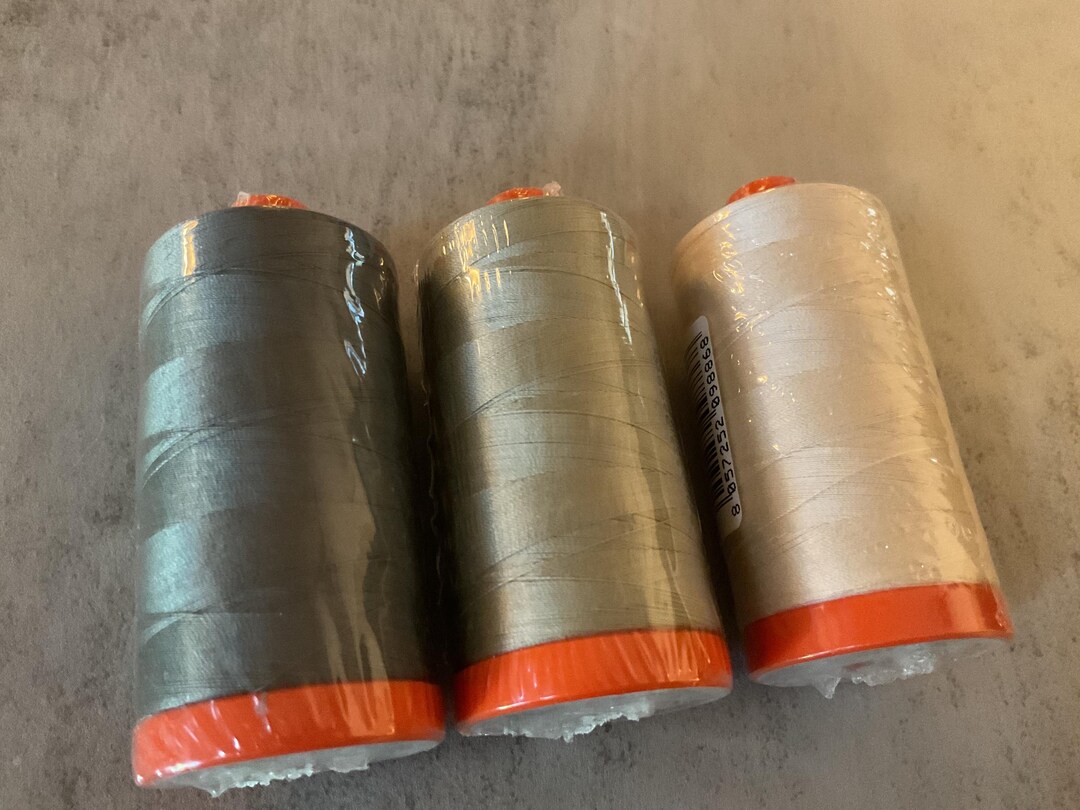 3 Spools of Aurifil 50 Wt. Thread - Etsy