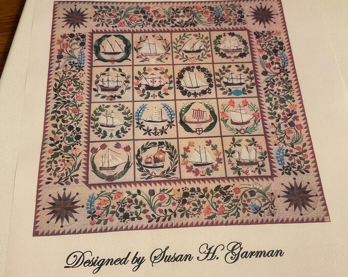 Sue Garman “ladies of the Sea” Complete Pattern Set (used) - Etsy