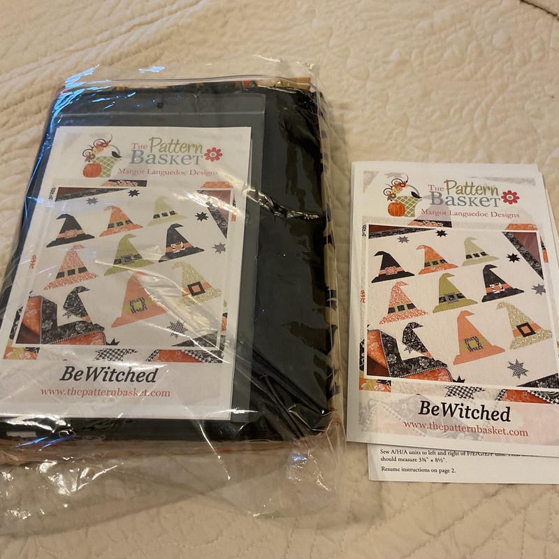 Halloween Quilt Kit - Etsy