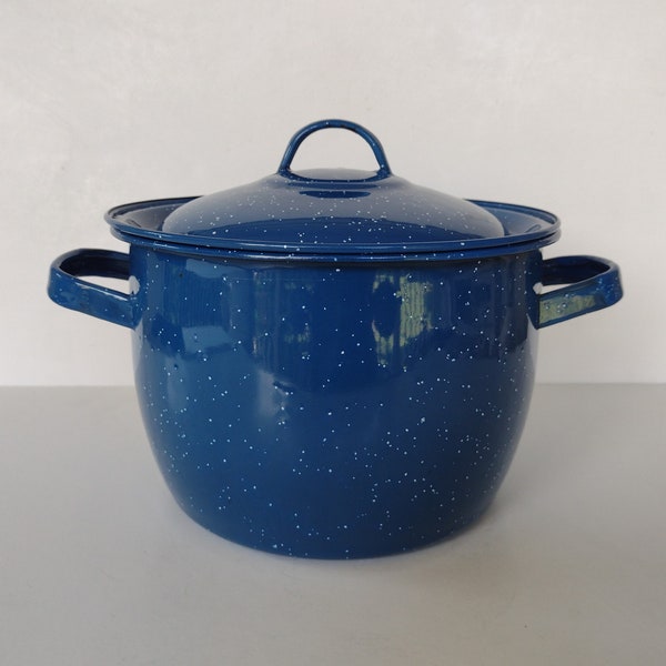 Enamelware Stock Pot - Etsy