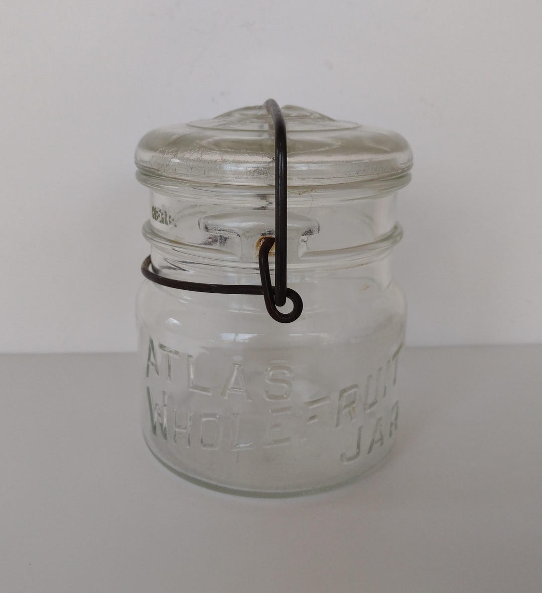 Atlas Whole Fruit Wire Bail Mason Jar - One Pint - Etsy