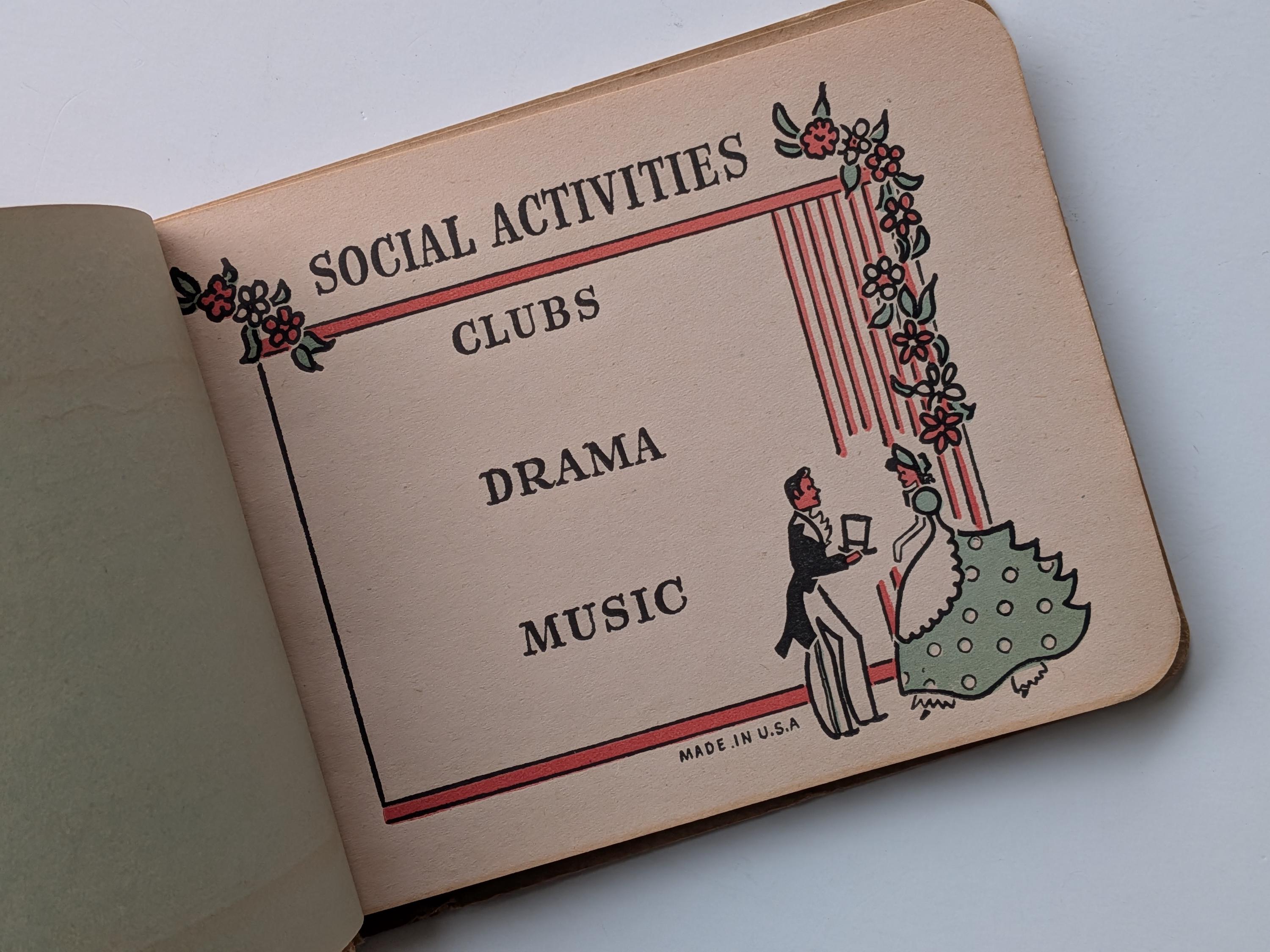 Vintage 1940's High School Class Autograph Book - Unused! - Etsy
