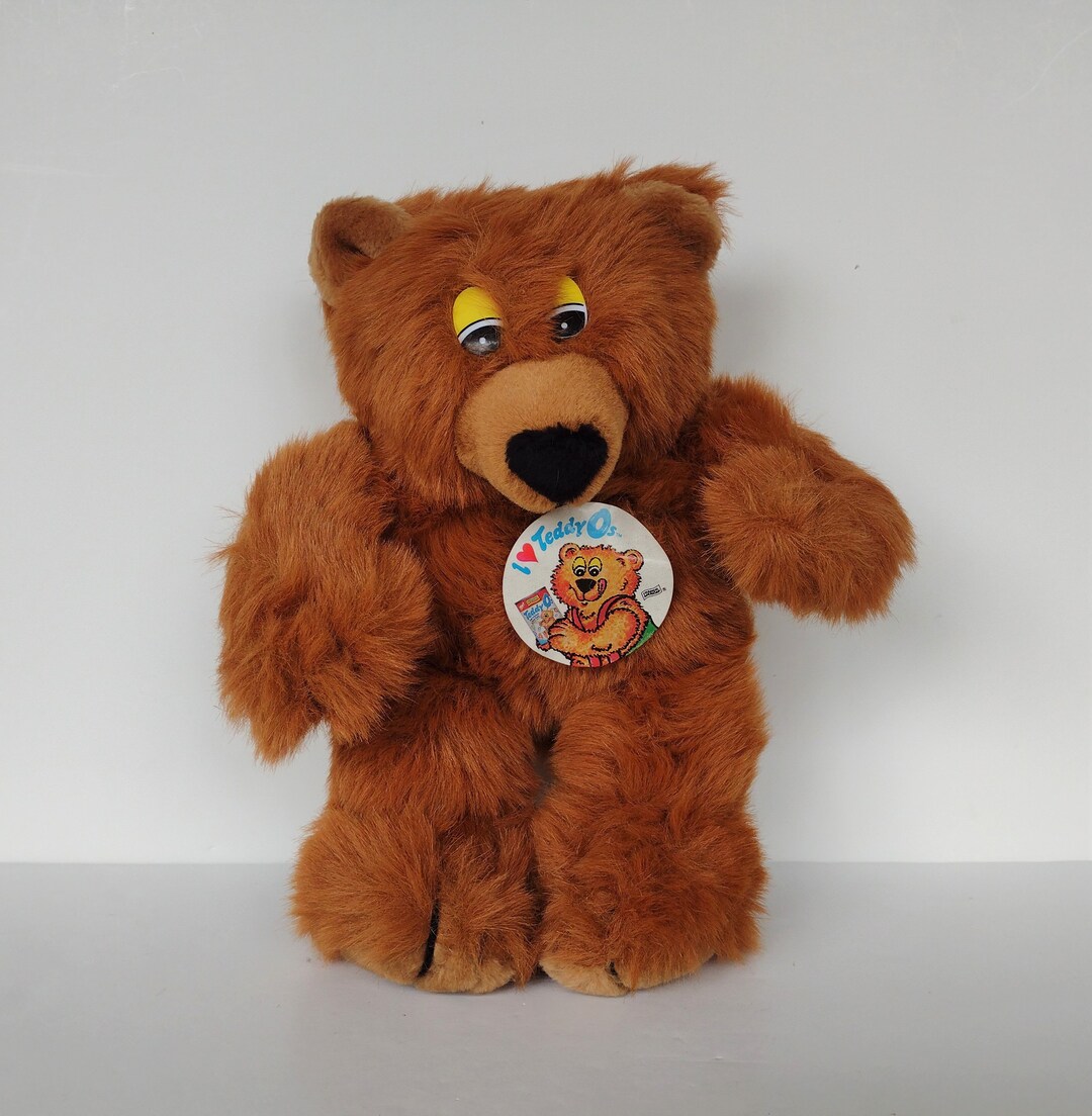Vintage Teddy O's Teddy Bear Like New With Sticker - Etsy