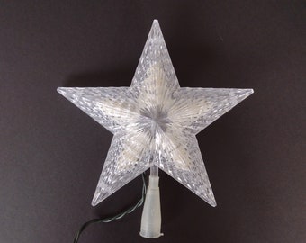 Crystal Star Christmas Tree Topper - Etsy