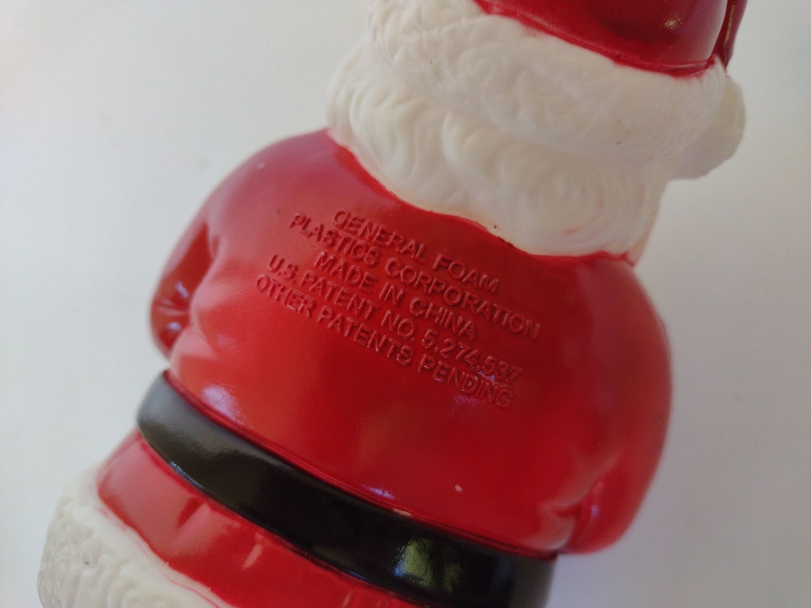 Plastic Blow Mold Santa General Foam Plastics - Etsy