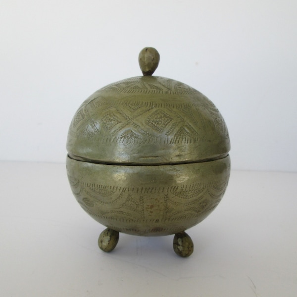 Brass Trinket Box - Etsy
