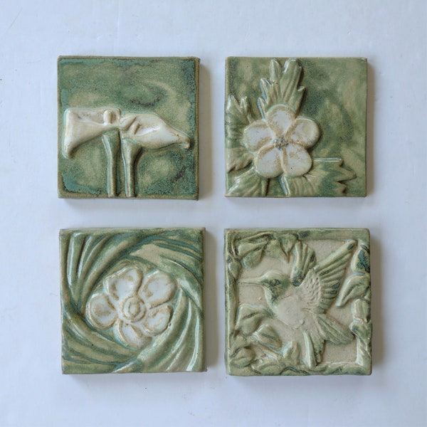 Botanical Tile - Etsy