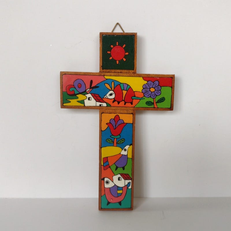 El Salvador Cross - Etsy