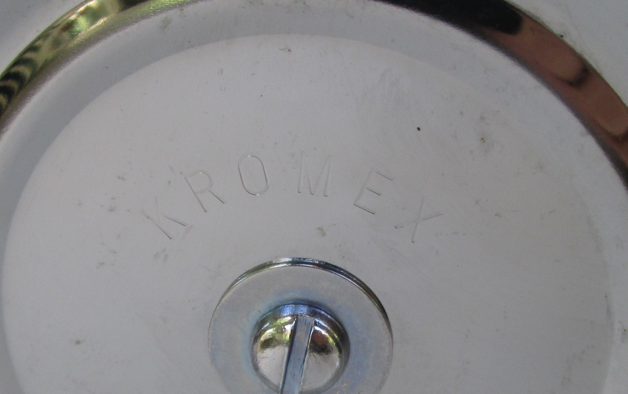 Kromex Large Tiered Chrome Serving Tray | Etsy