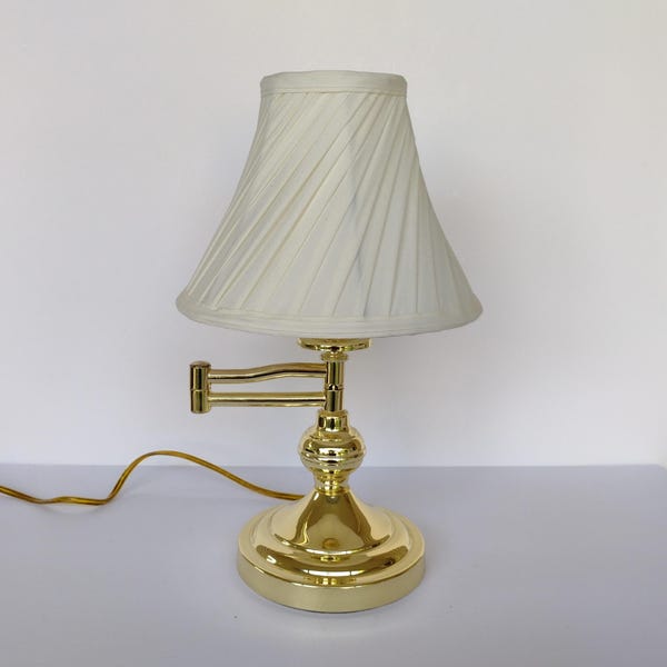 Brass Swing Arm Lamp - Etsy