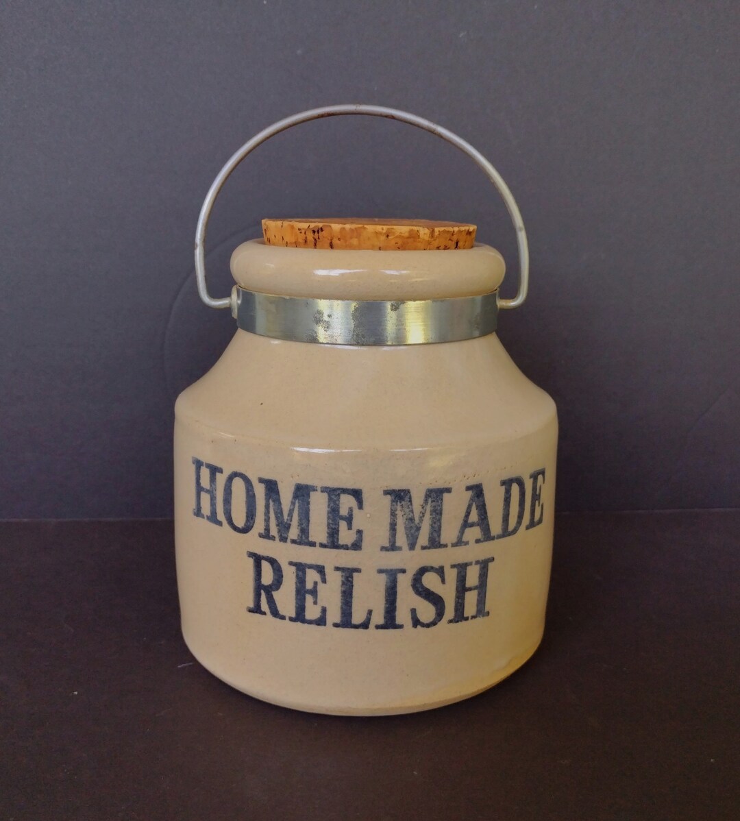 Old Moira Pottery Home Made Relish Crock - Made in England - Etsy