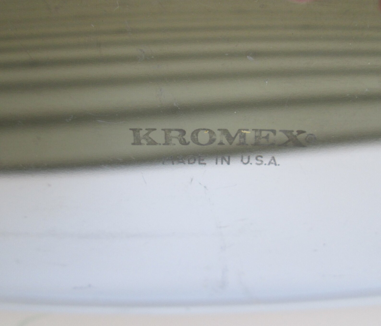 Kromex MCM Silver Oblong Chrome Tray - Etsy